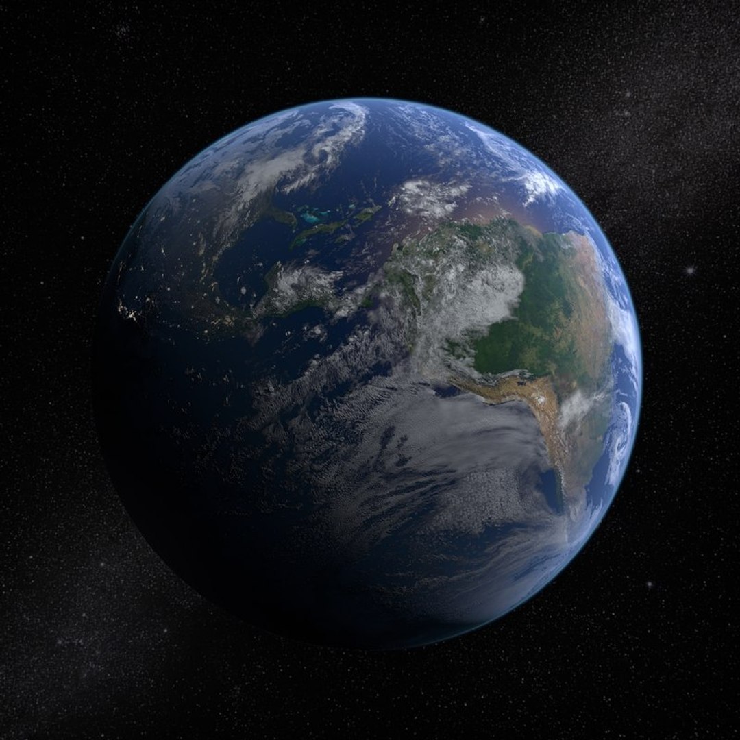 Realistic Earth 3D Model - TurboSquid 1393785