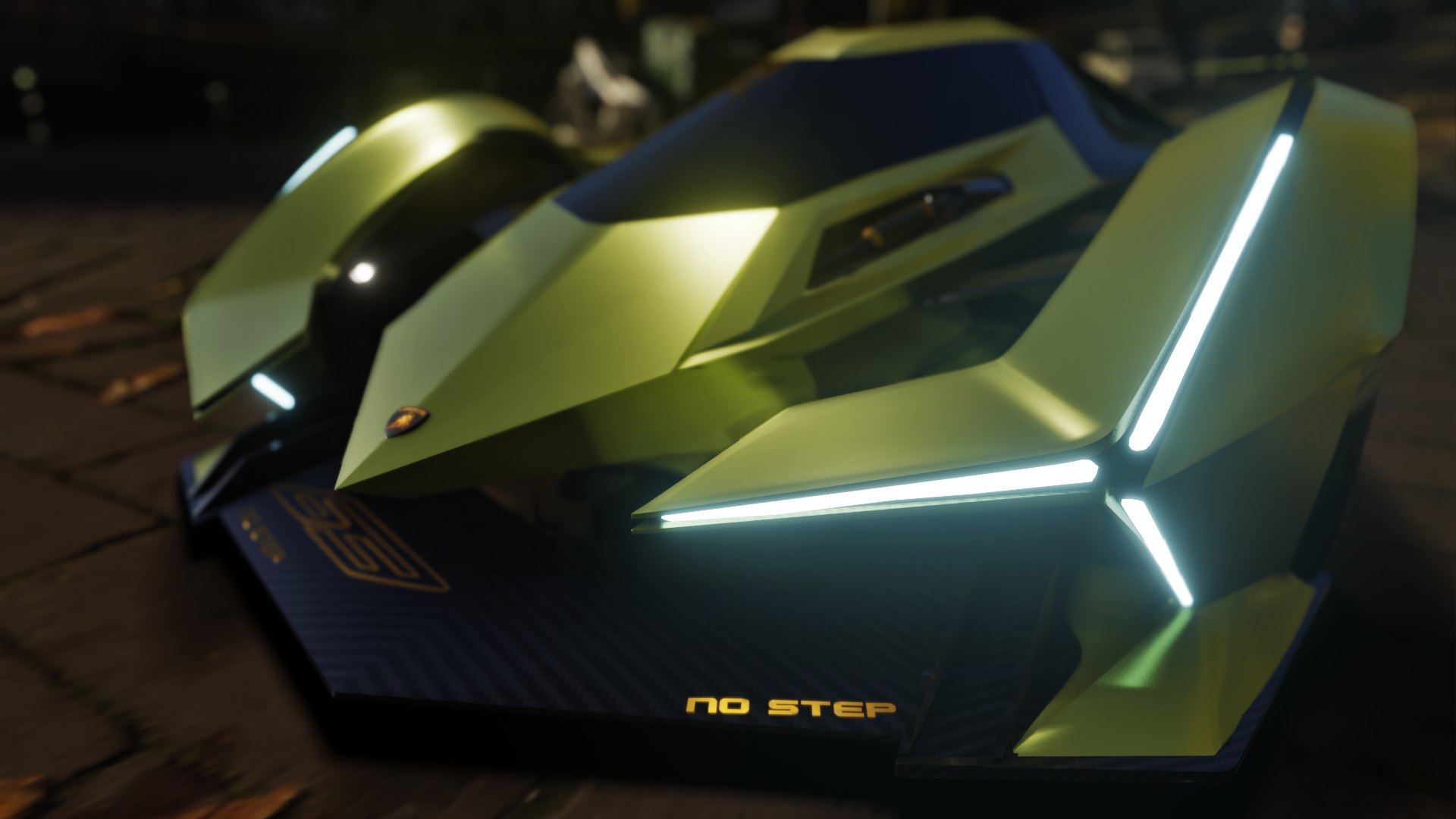 Lamborghini Futuristic Concept Car SK Model 3D Model - TurboSquid 2185090