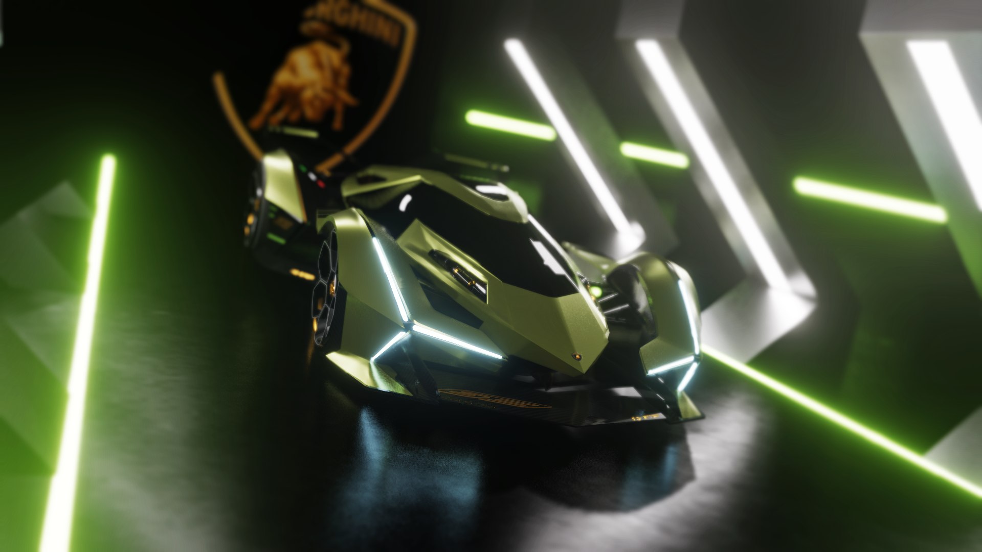Lamborghini Futuristic Concept Car SK Model 3D Model - TurboSquid 2185090