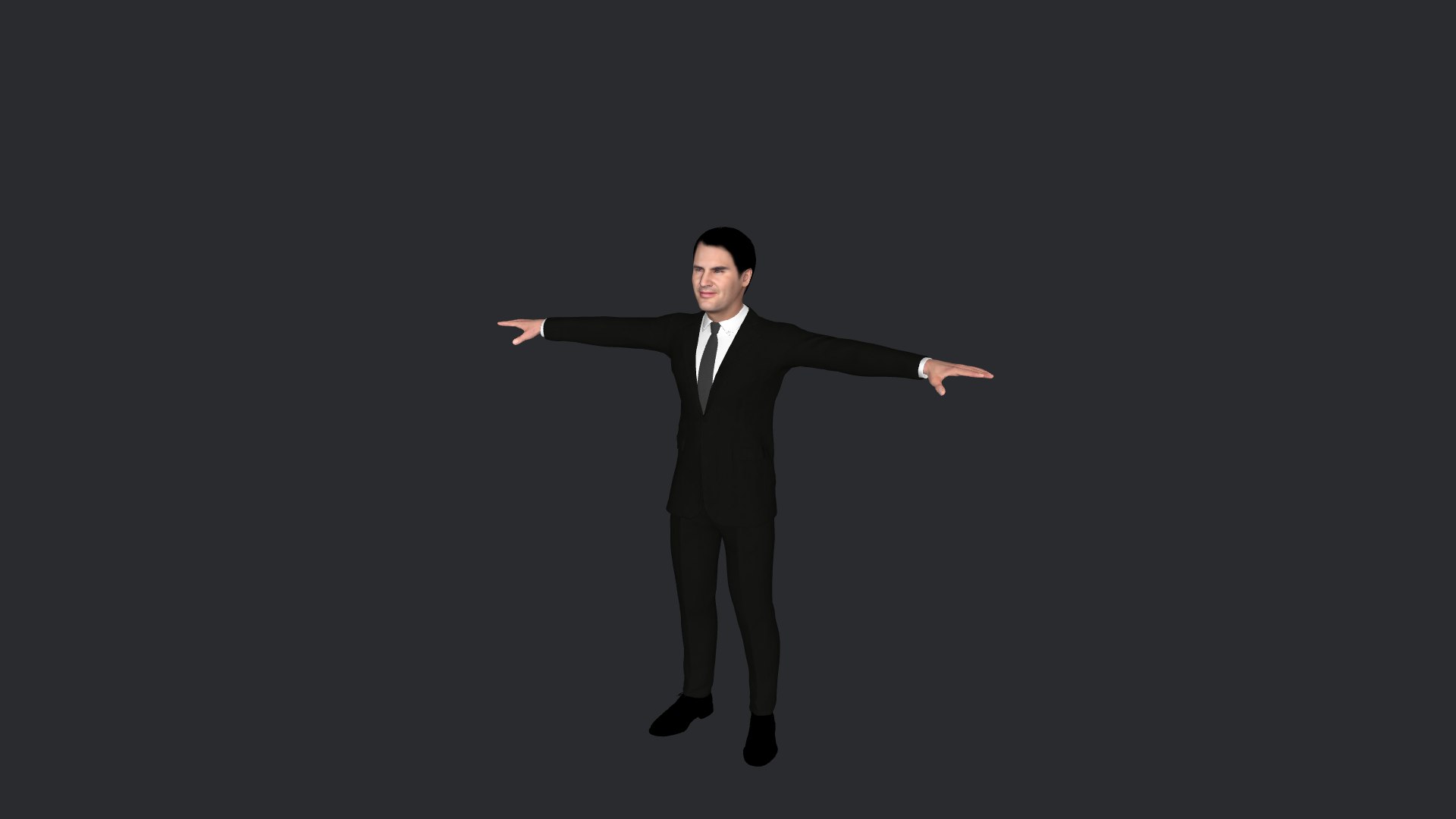 Roger Federer Hyper Realistic Full Body Fully Rigged 3D Character 3D ...