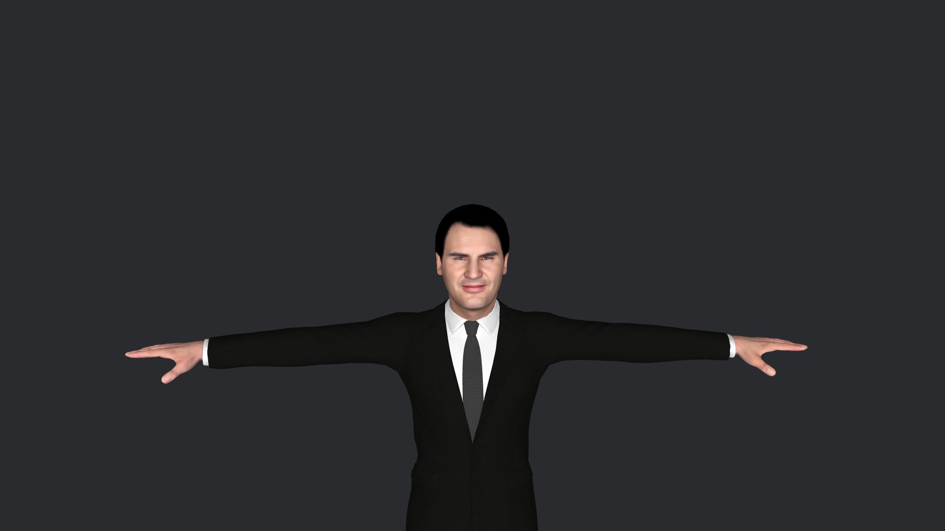 Roger Federer Hyper Realistic Full Body Fully Rigged 3D Character 3D ...