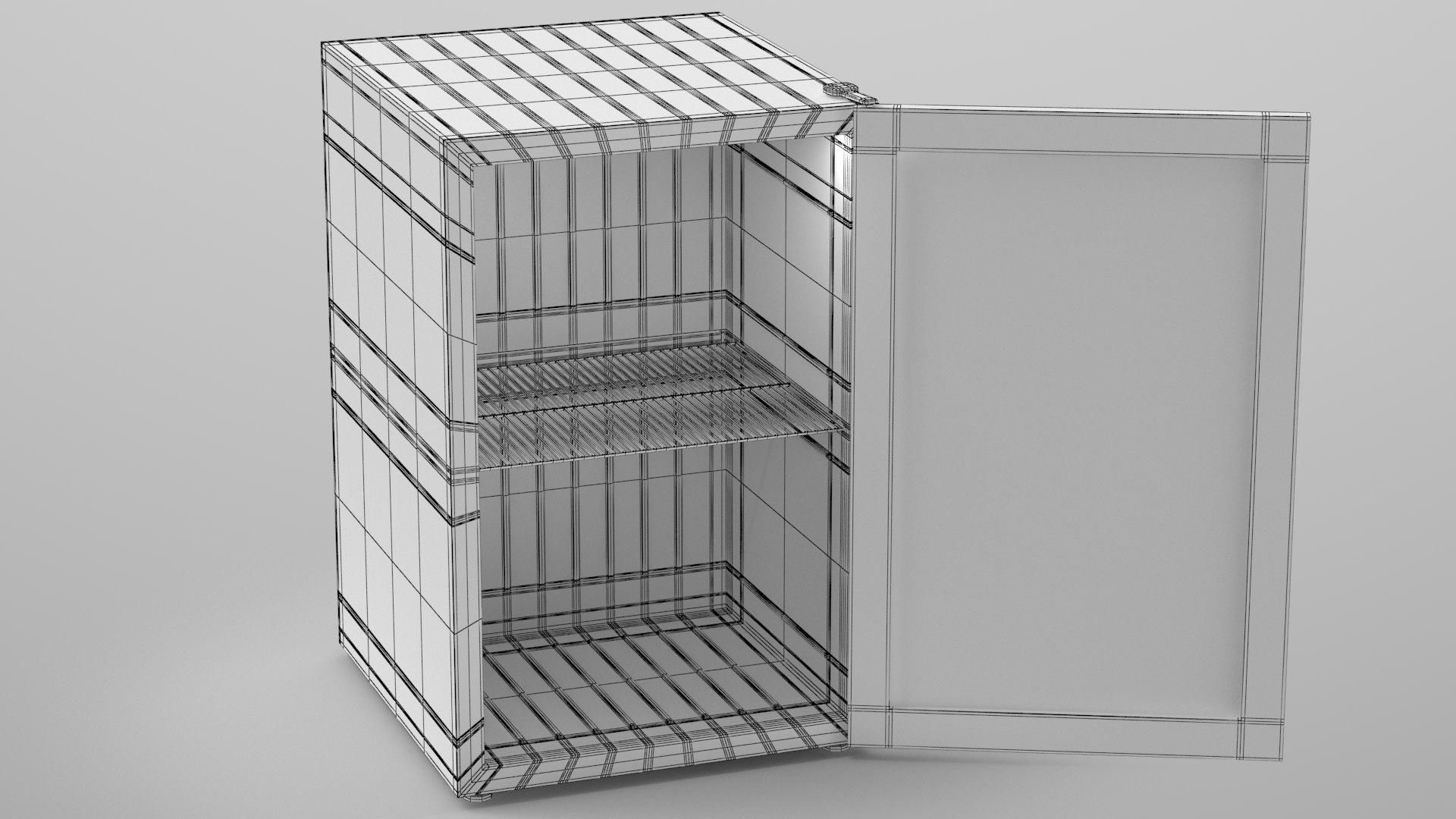Refrigerator Display Mini 3D Model - TurboSquid 1674399