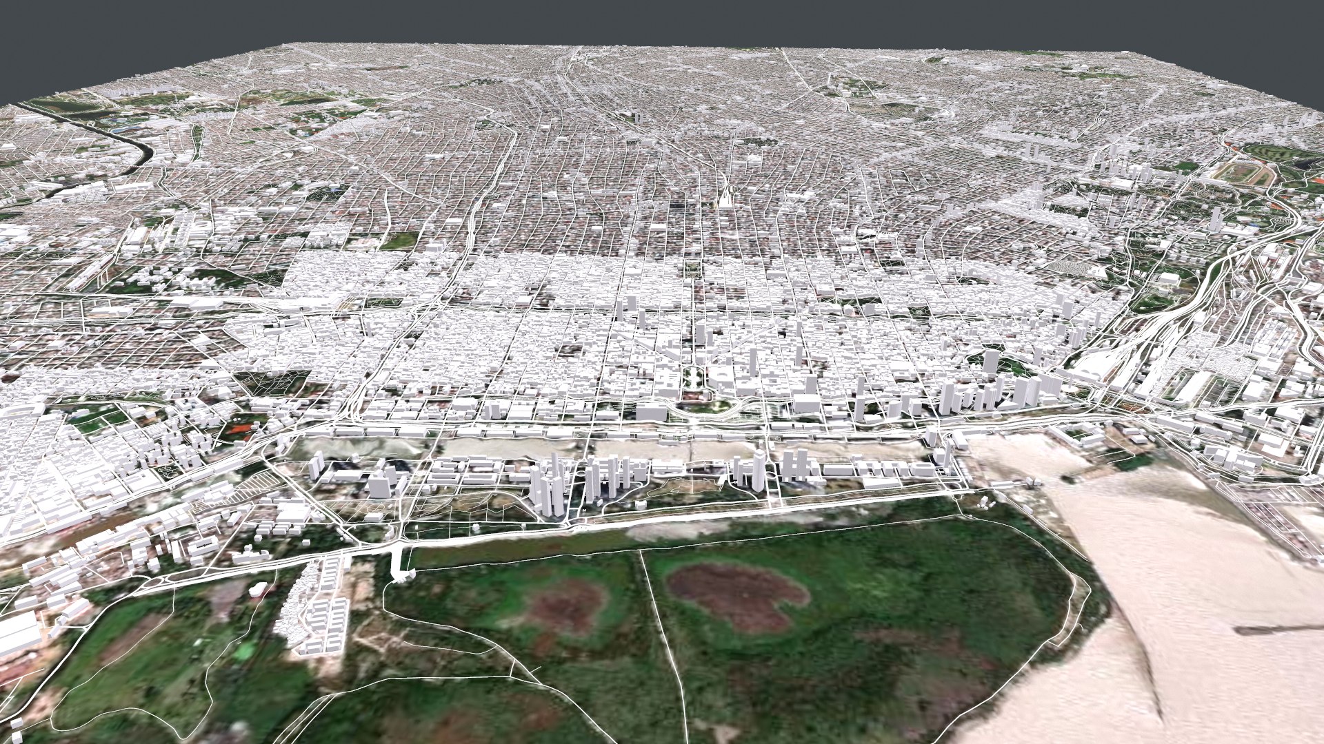 3D model Cityscape Buenos Aires Argentina - TurboSquid 1749062