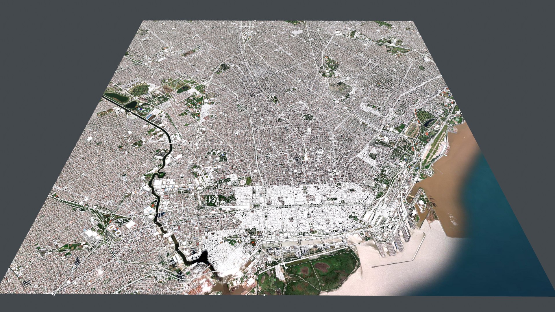 3D model Cityscape Buenos Aires Argentina - TurboSquid 1749062