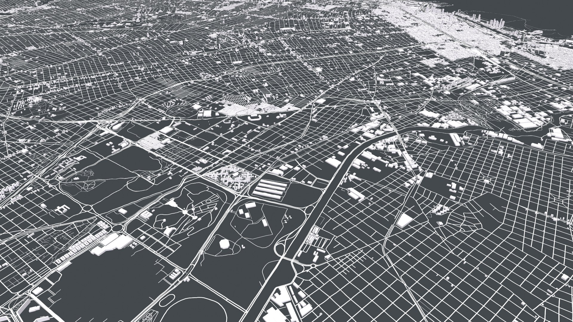 3D model Cityscape Buenos Aires Argentina - TurboSquid 1749062