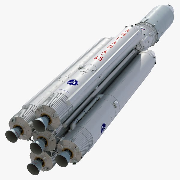 Angara a5 stage upper 3D model - TurboSquid 1252984