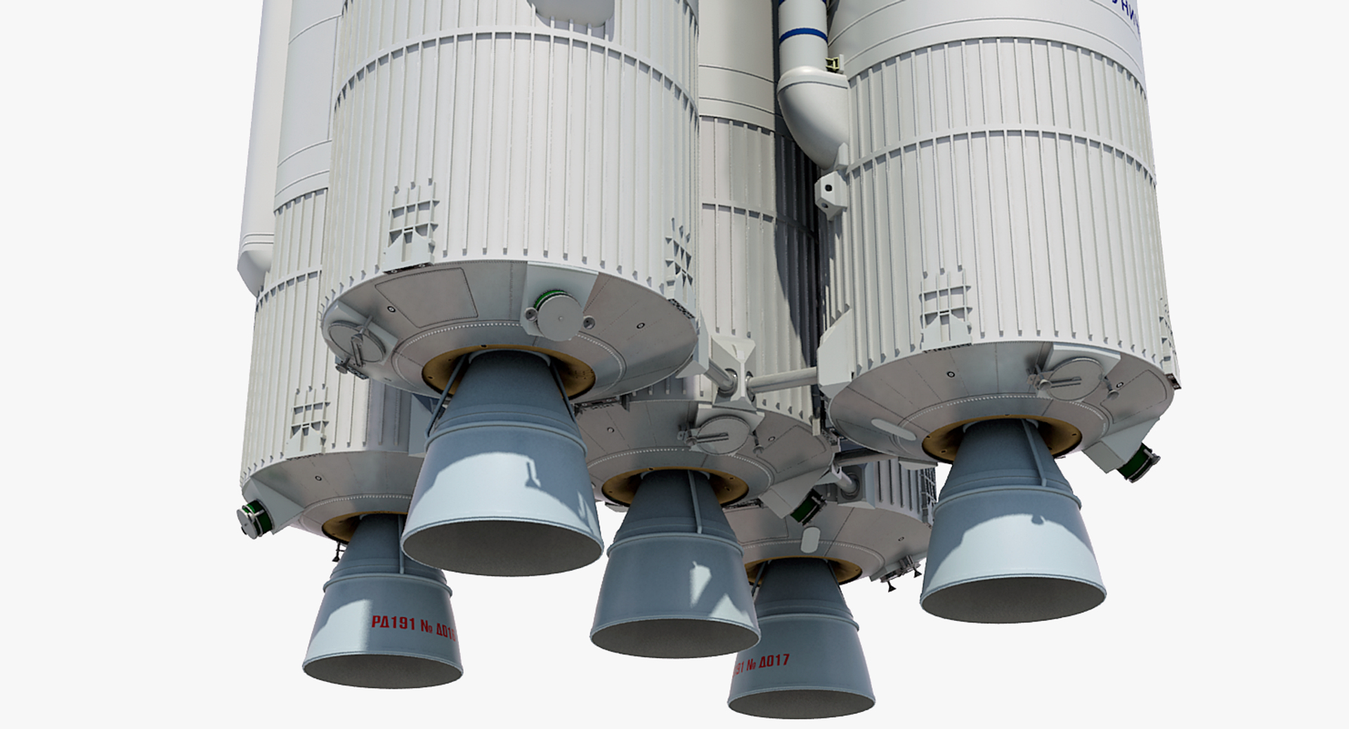 Angara A5 Heavy Launch Vehicle 3D Model - TurboSquid 1218891