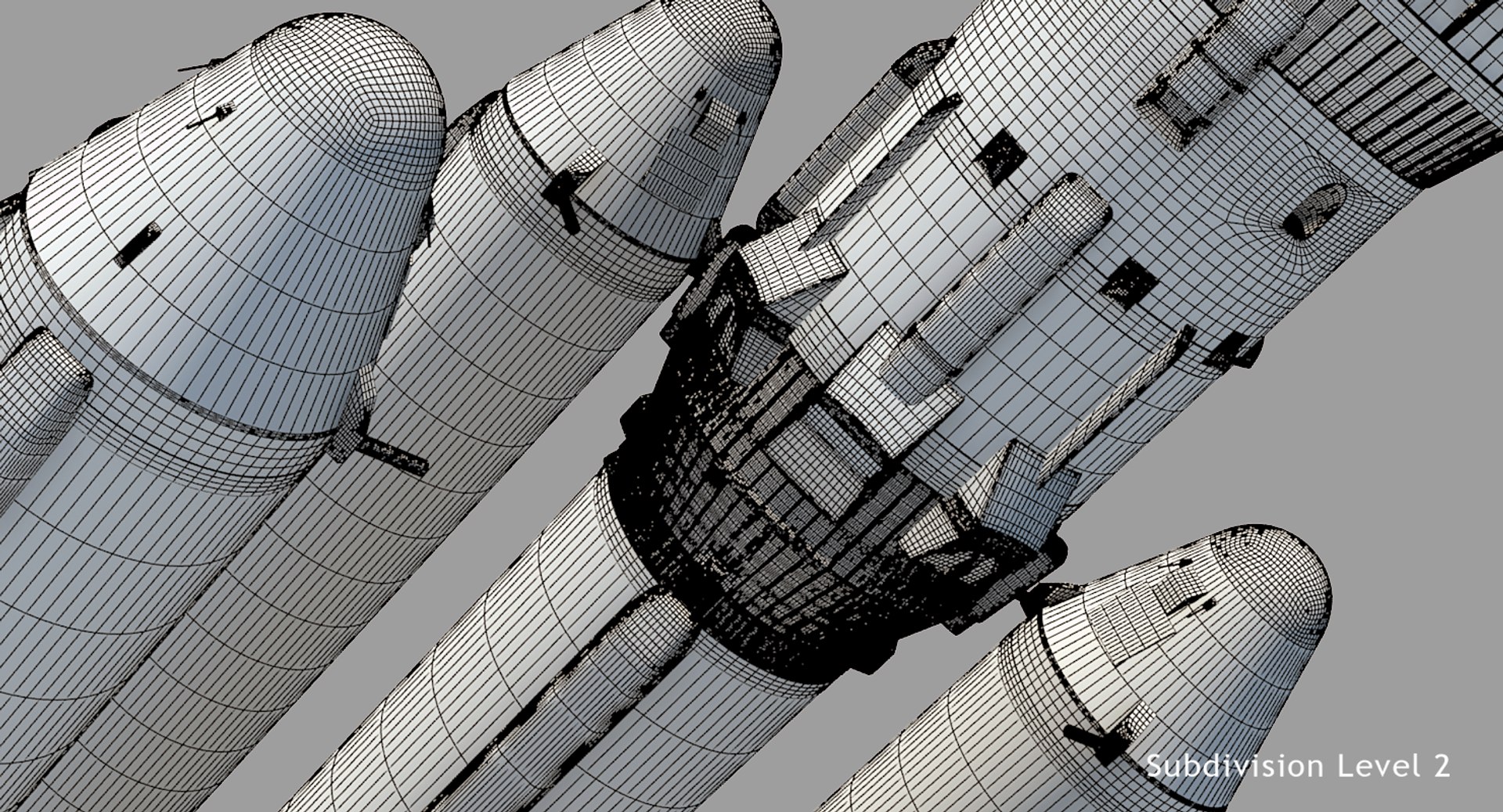 Angara a5 heavy launch vehicle 3D model - TurboSquid 1218891