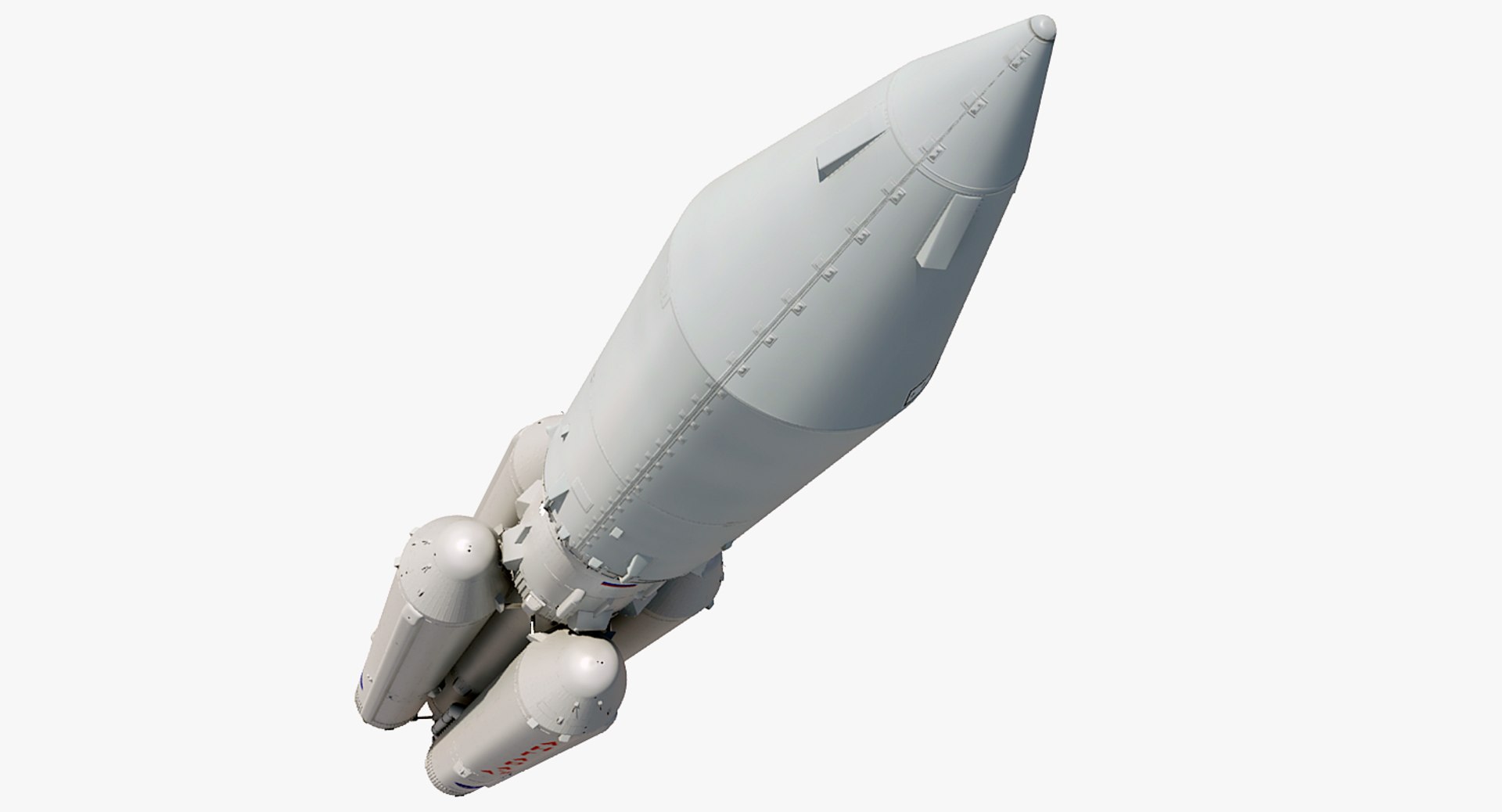 Angara a5 heavy launch vehicle 3D model - TurboSquid 1218891