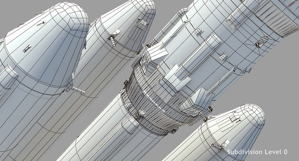 Angara a5 heavy launch vehicle 3D model - TurboSquid 1218891