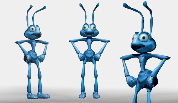 3D Disney's Flik Character ZBrush Sculpt model - TurboSquid 1736485
