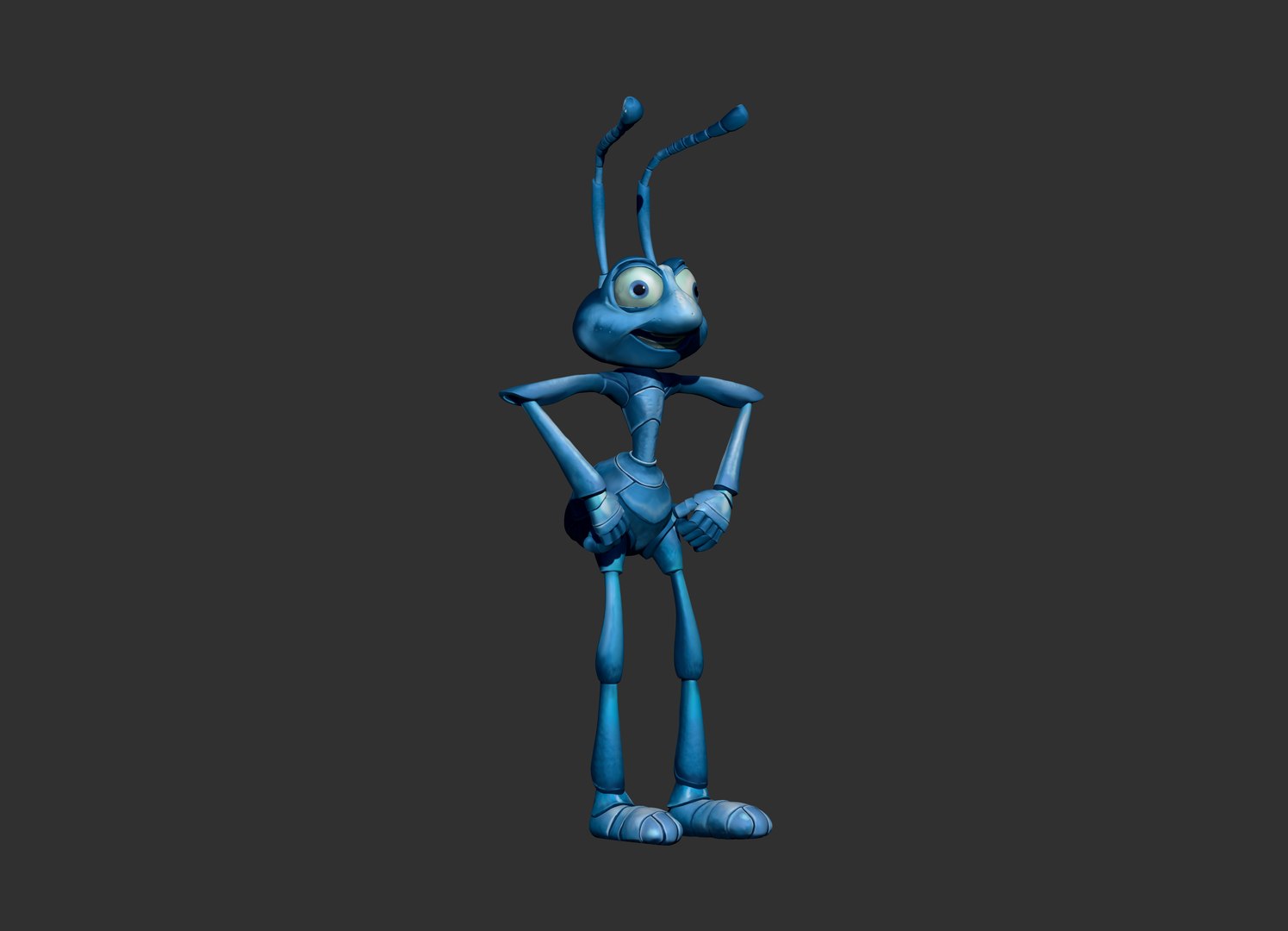 3D Disney's Flik Character ZBrush Sculpt Model - TurboSquid 1736485