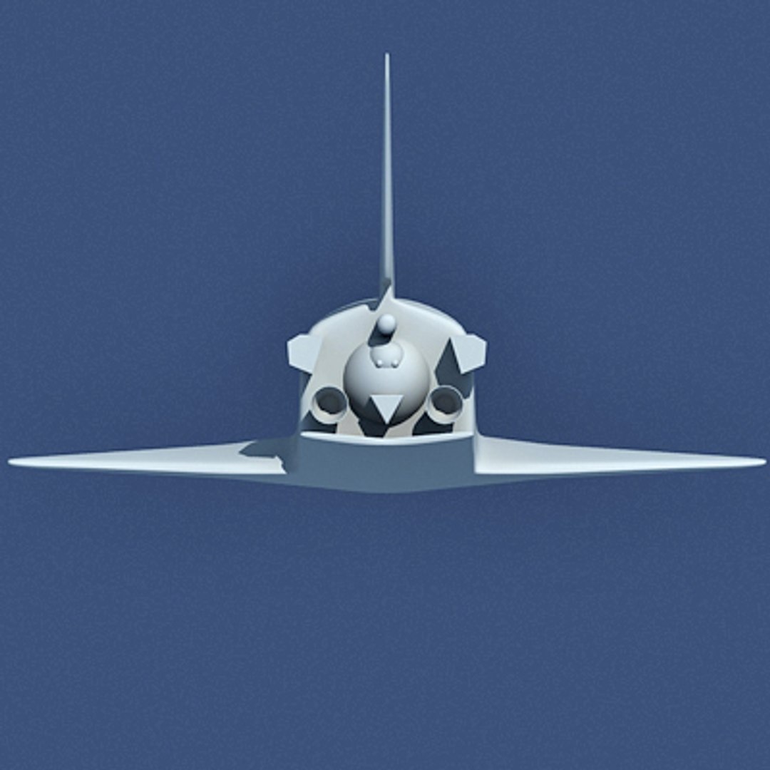 3d Model Soviet Buran Shuttle