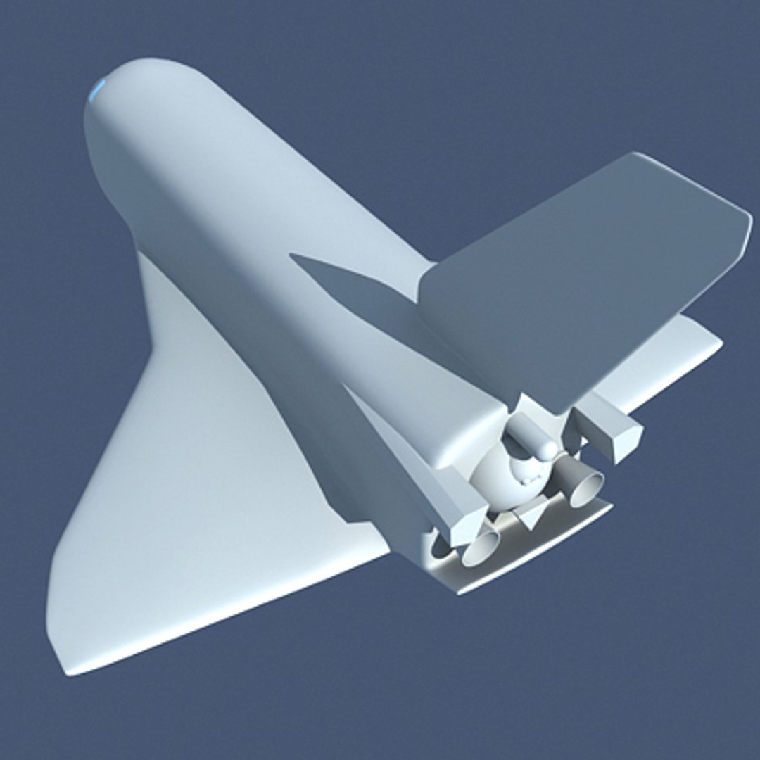 3d Model Soviet Buran Shuttle