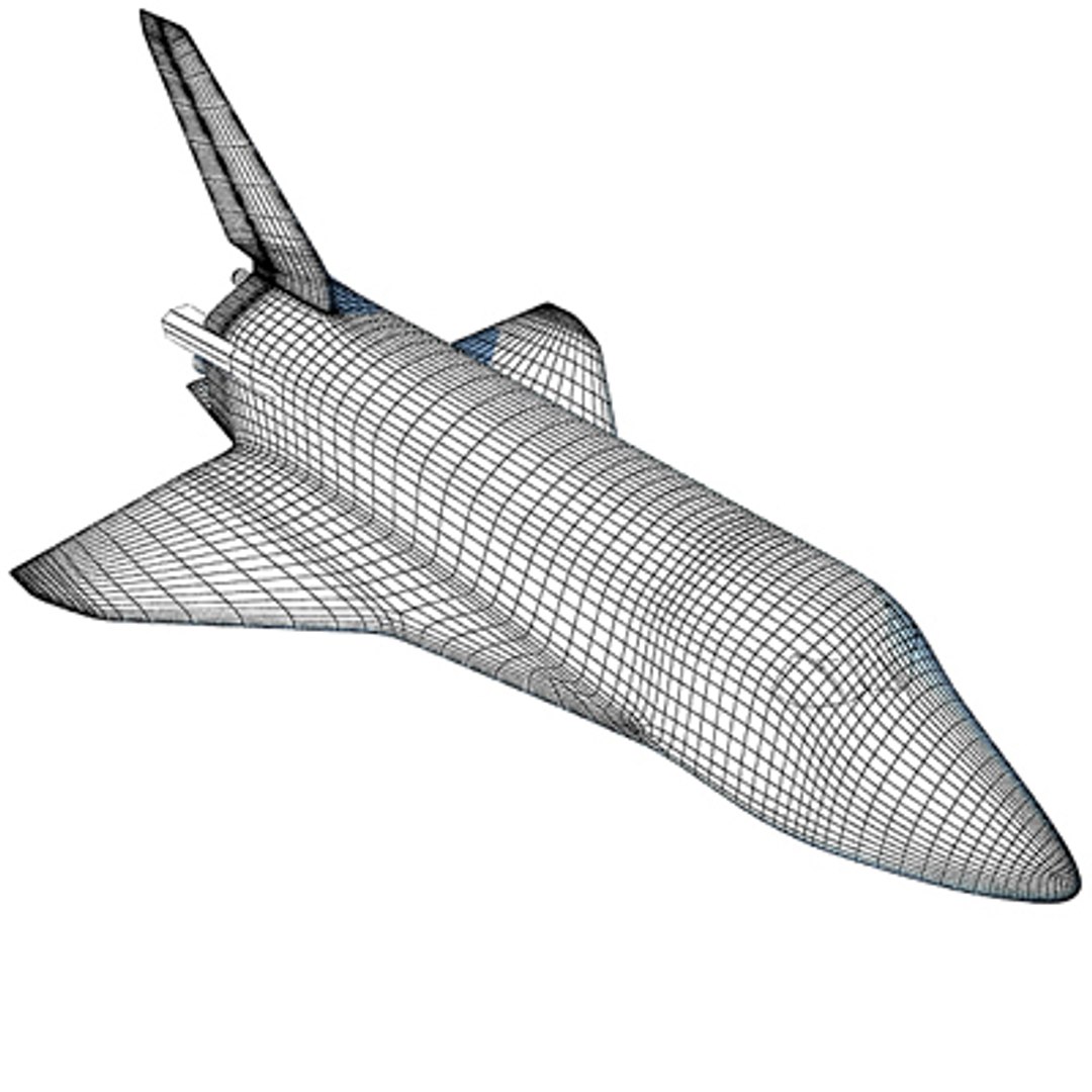 3d Model Soviet Buran Shuttle
