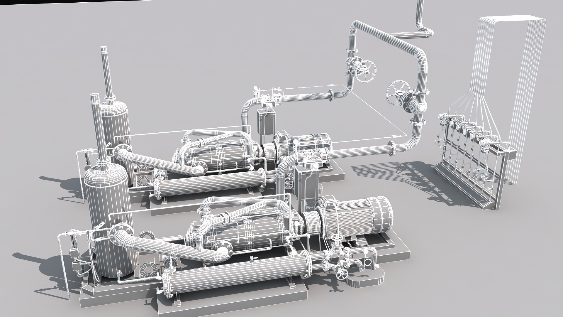 Vacuum Water Pump 3D Model - TurboSquid 2210303