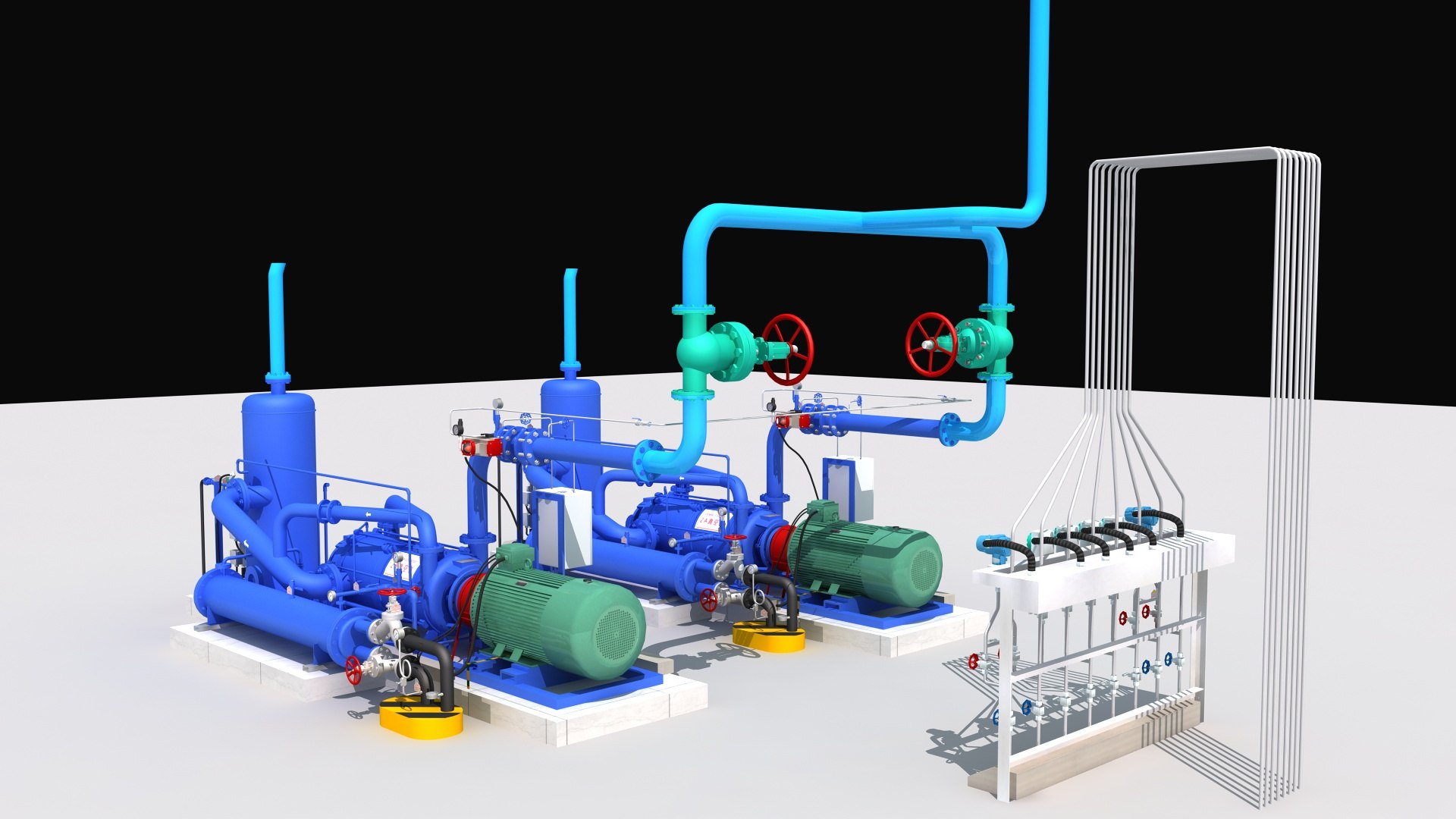 Vacuum Water Pump 3D Model - TurboSquid 2210303