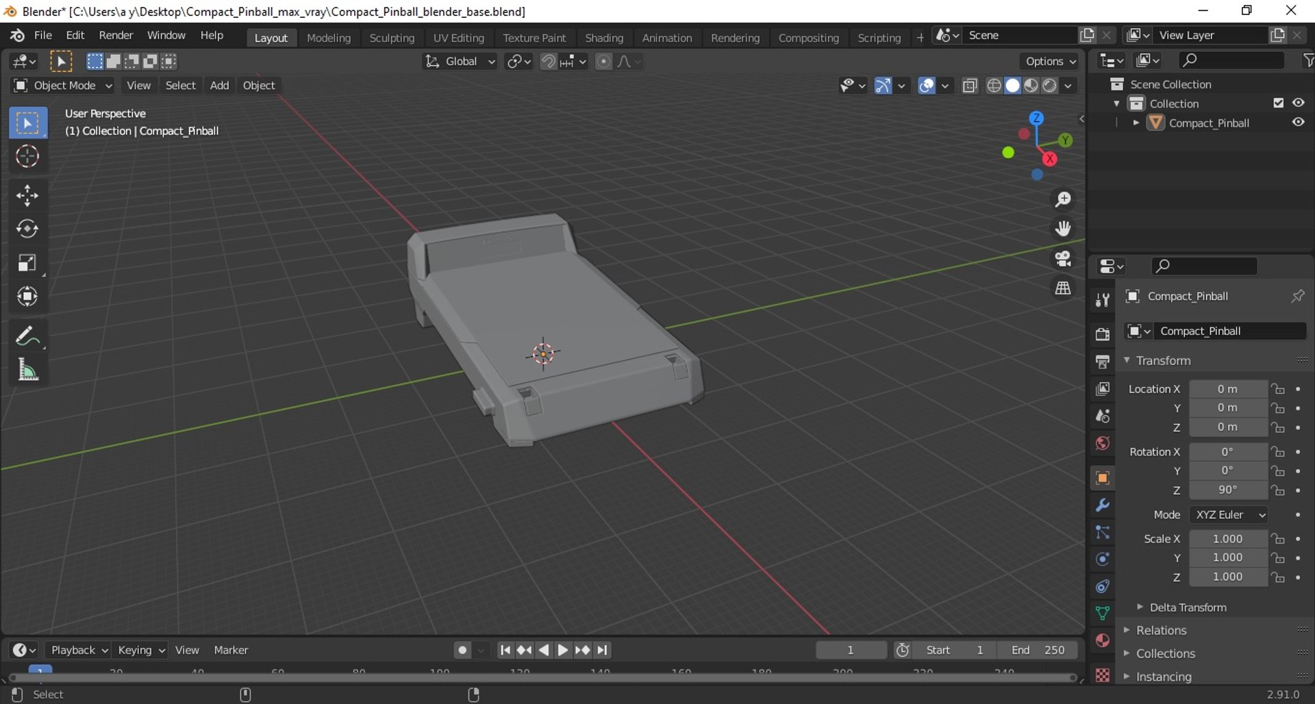 Pinball balls compact 3D model - TurboSquid 1709990