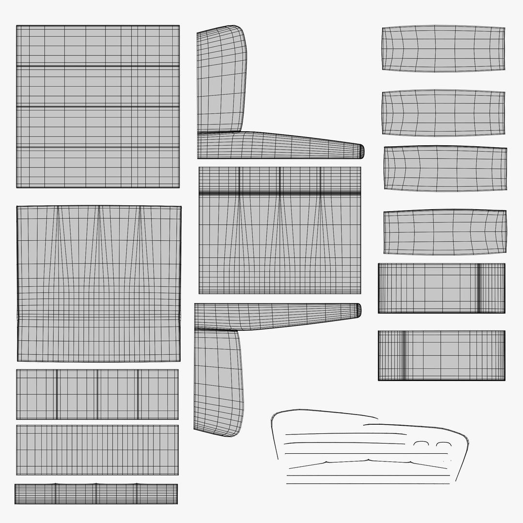 Single Seat Diner Bank Couch 3D Model - TurboSquid 1937007
