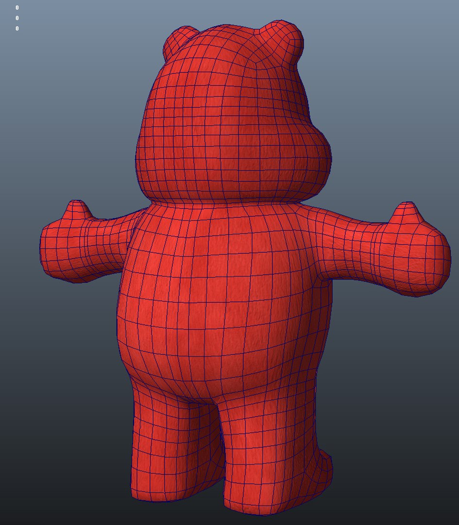 3d Care Bear Model