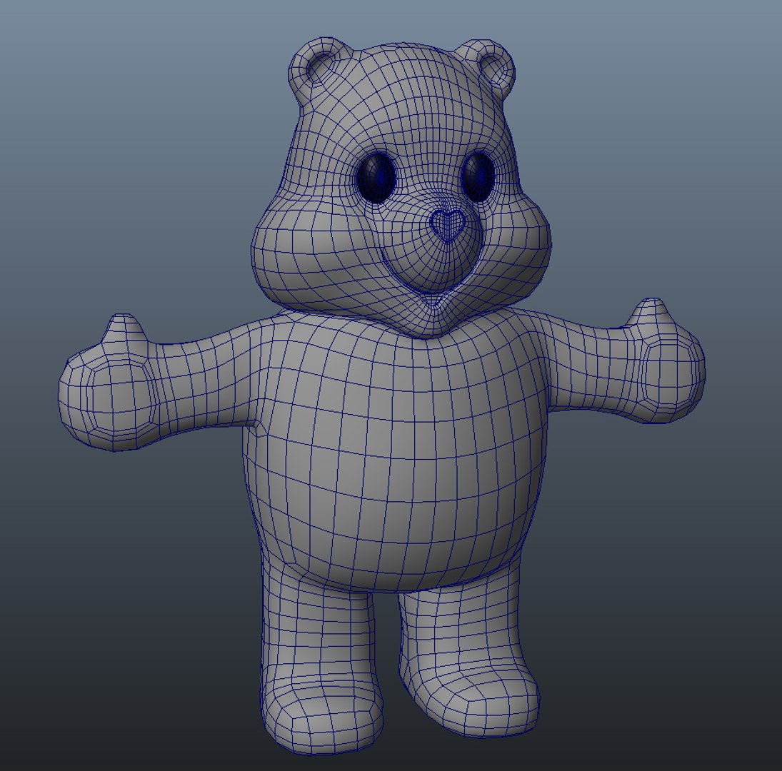 3d Care Bear Model