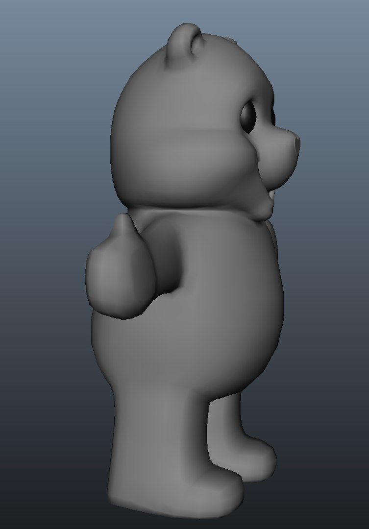 3d Care Bear Model