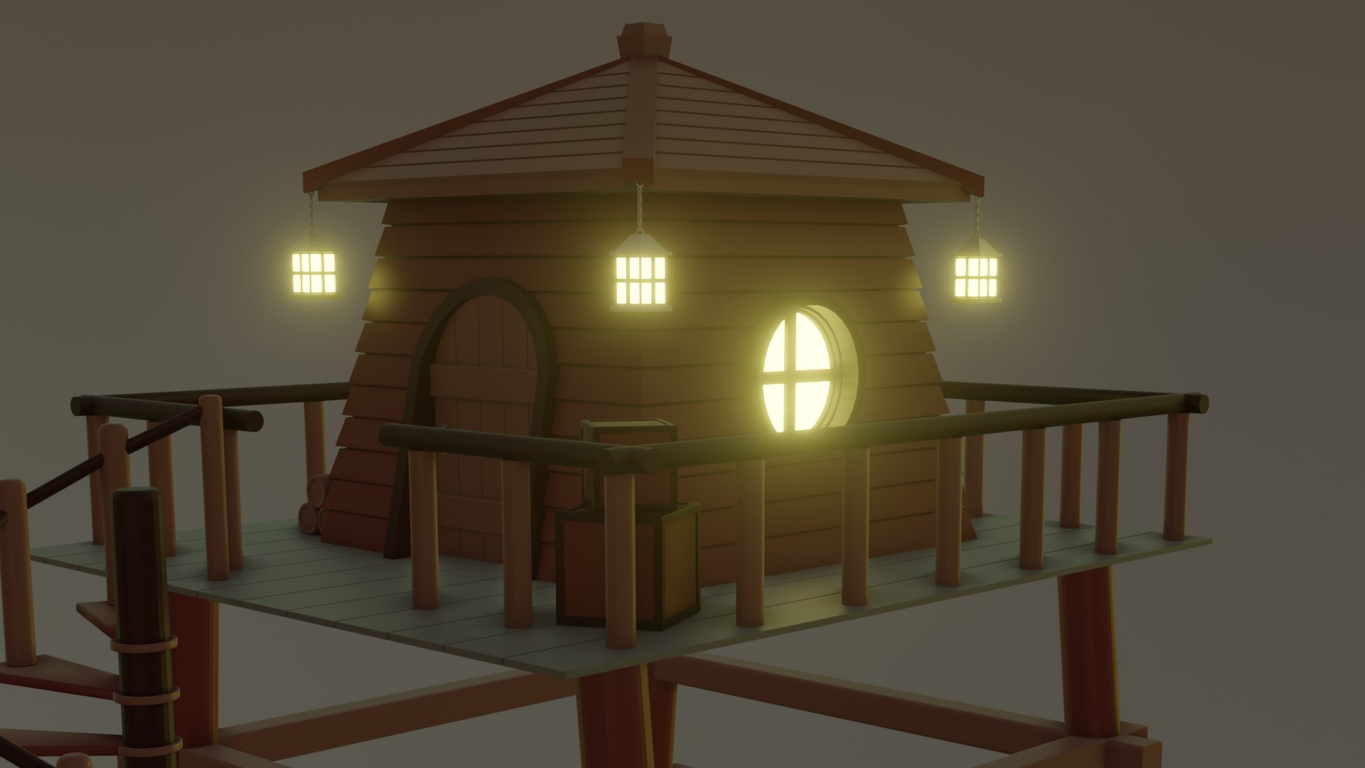 3D Forest House Model - TurboSquid 2262839