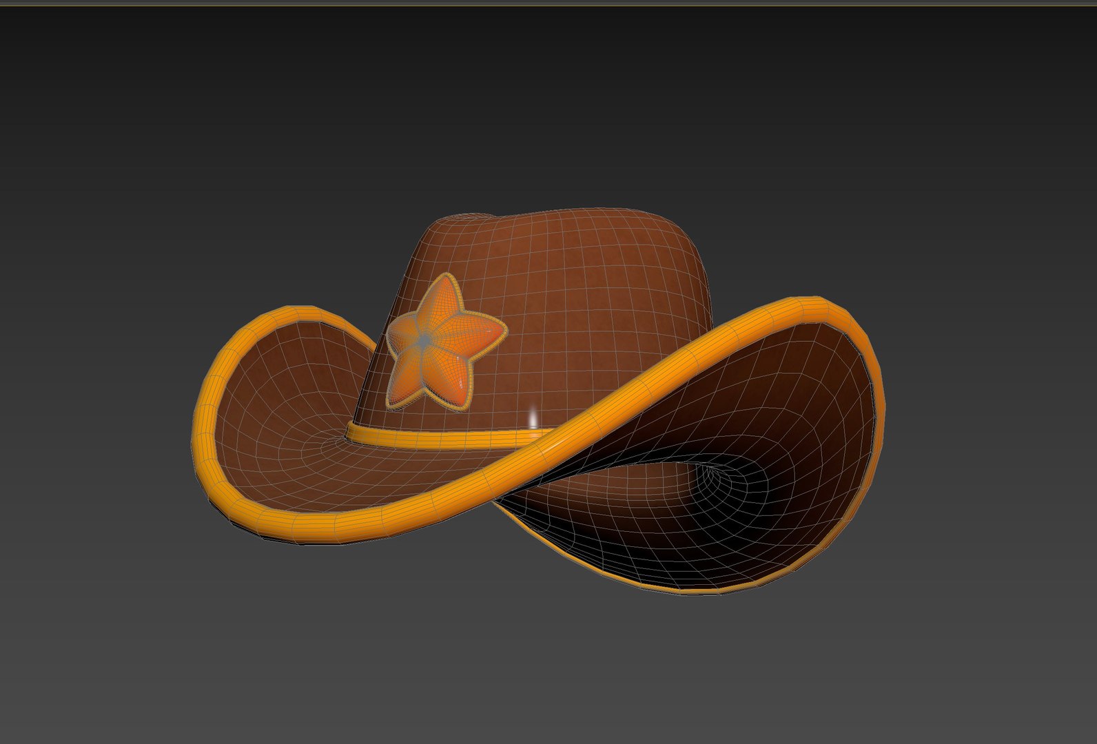 3D Prop186 Cowboy Hat - TurboSquid 2155753