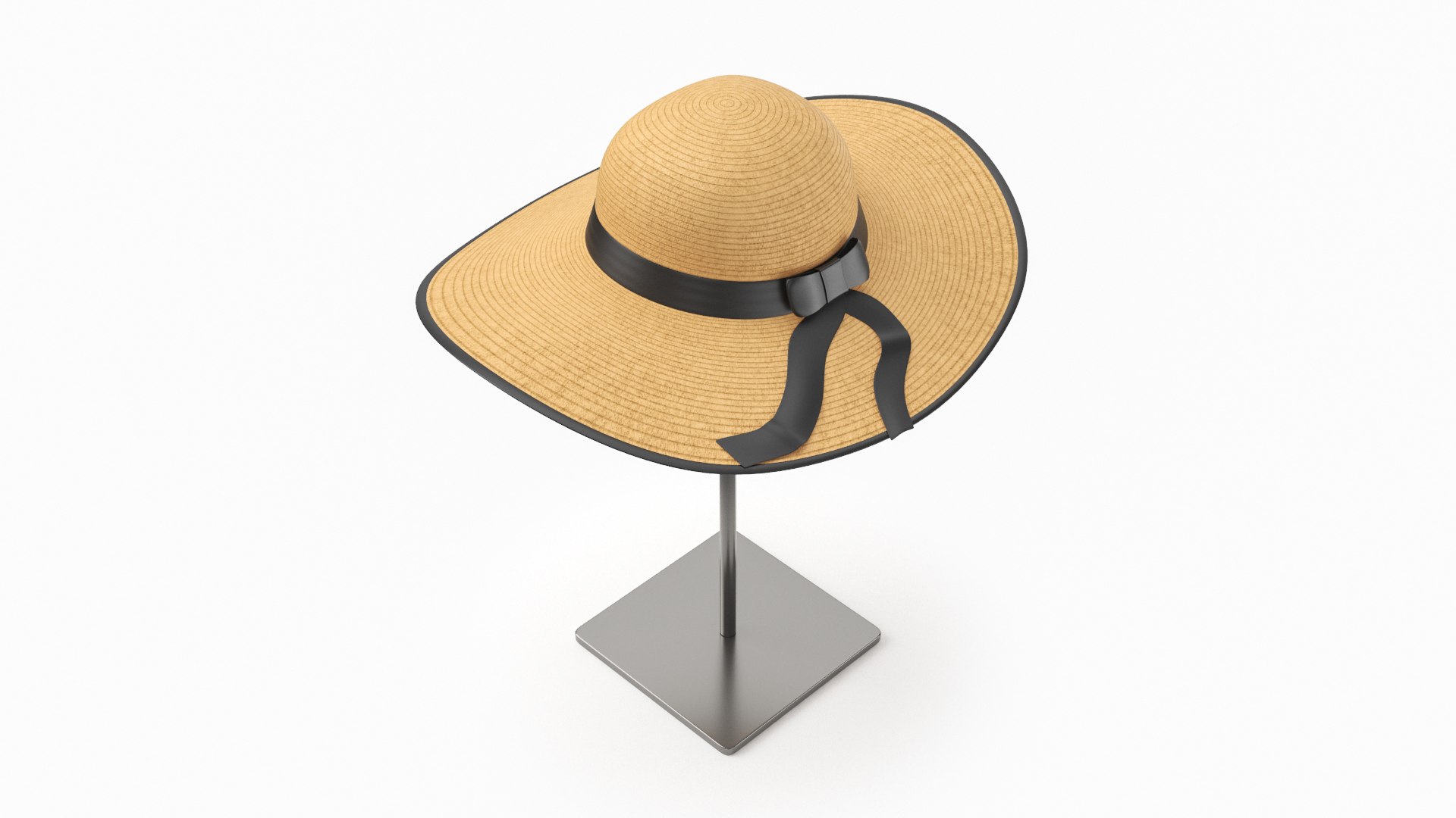3D Model Women Hat Stand - TurboSquid 2405330