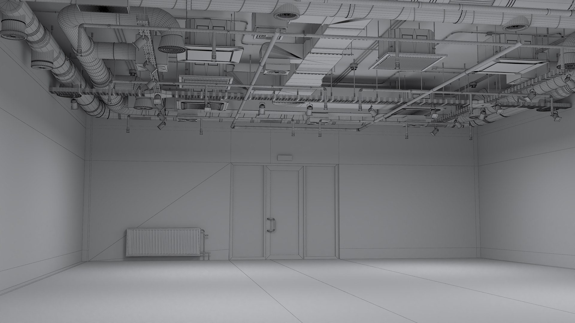 Empty Shop Model - TurboSquid 2294659
