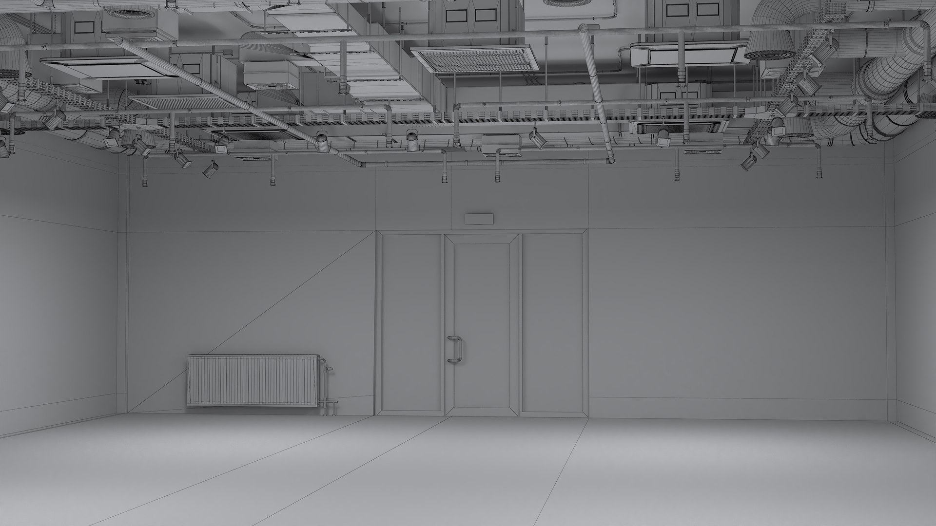 Empty Shop Model - TurboSquid 2294659