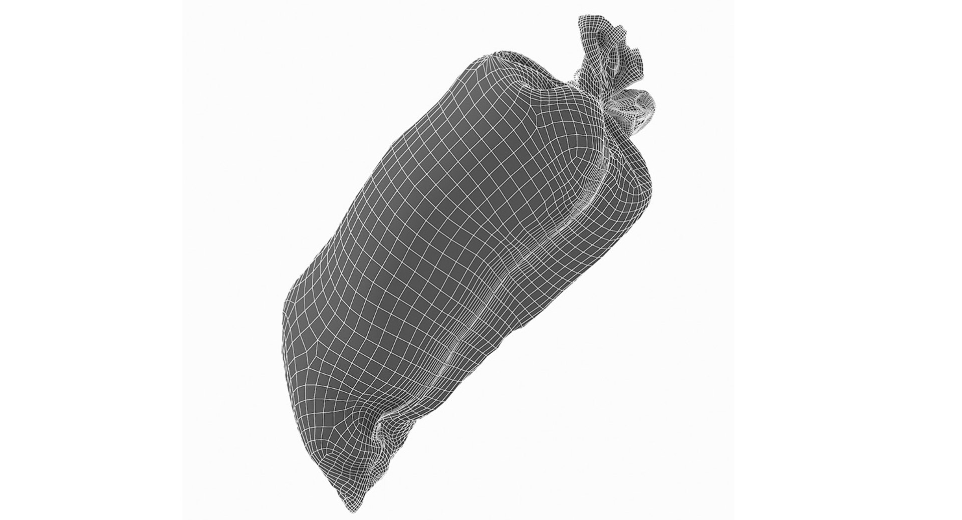3d Model Sack Fabric