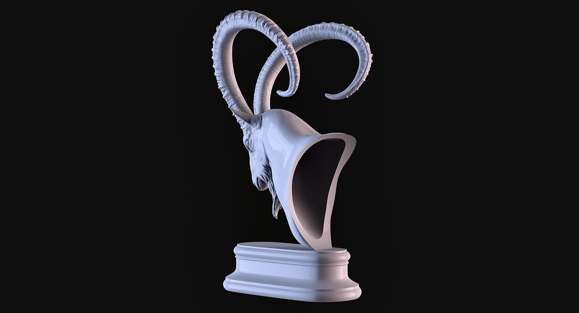 Ibex Head 3D Model - TurboSquid 1974741