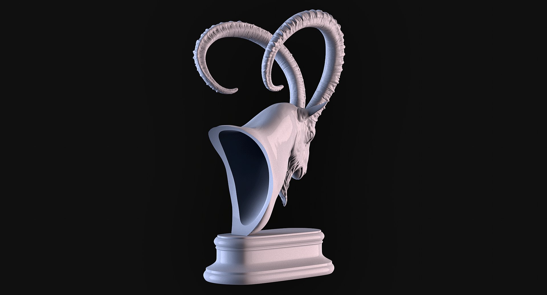 Ibex Head 3D Model - TurboSquid 1974741
