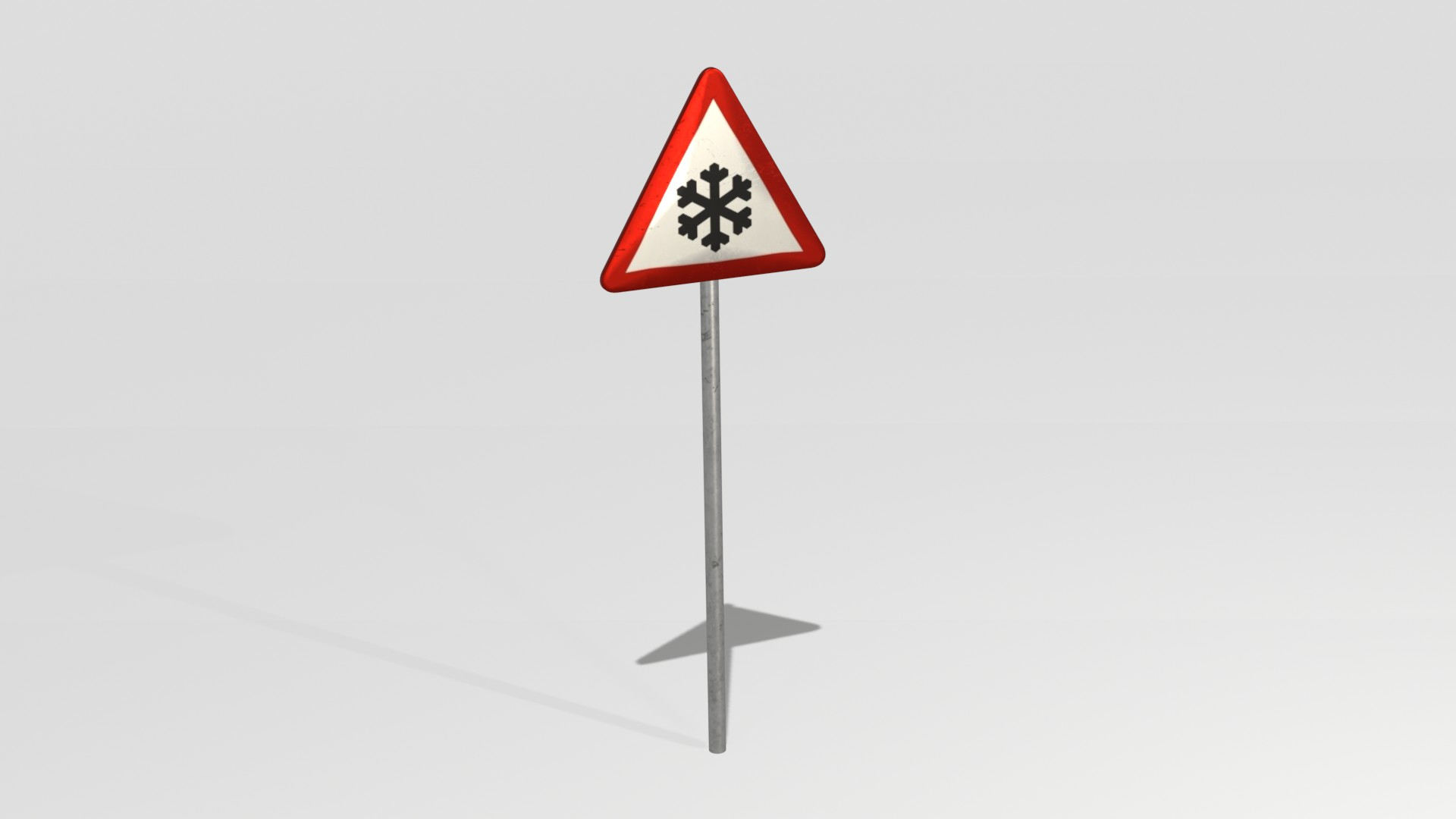 3D Traffic Sign Freeze Model - TurboSquid 2143949
