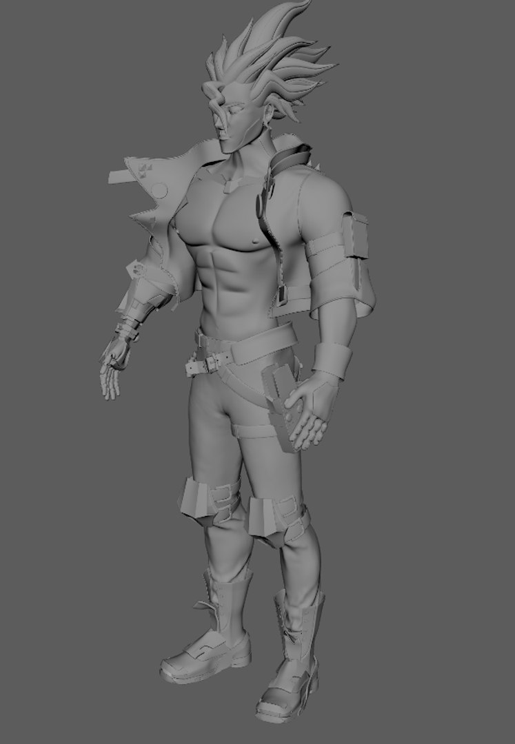 Cyberpunk Character Rig 3D - TurboSquid 2279079
