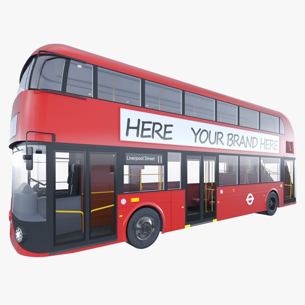 3D London Bus Arriva with interior - TurboSquid 1990523
