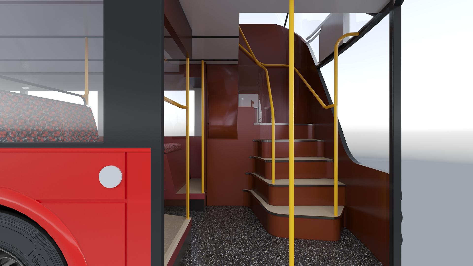 3D London Bus Arriva With Interior - TurboSquid 1990523