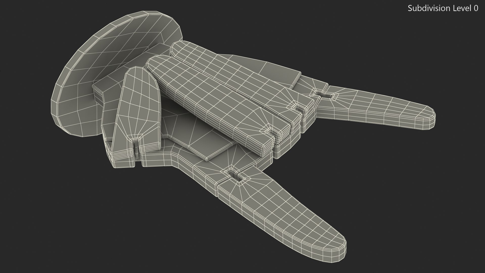 3D Heavy Metal Hand Symbol - TurboSquid 1821172