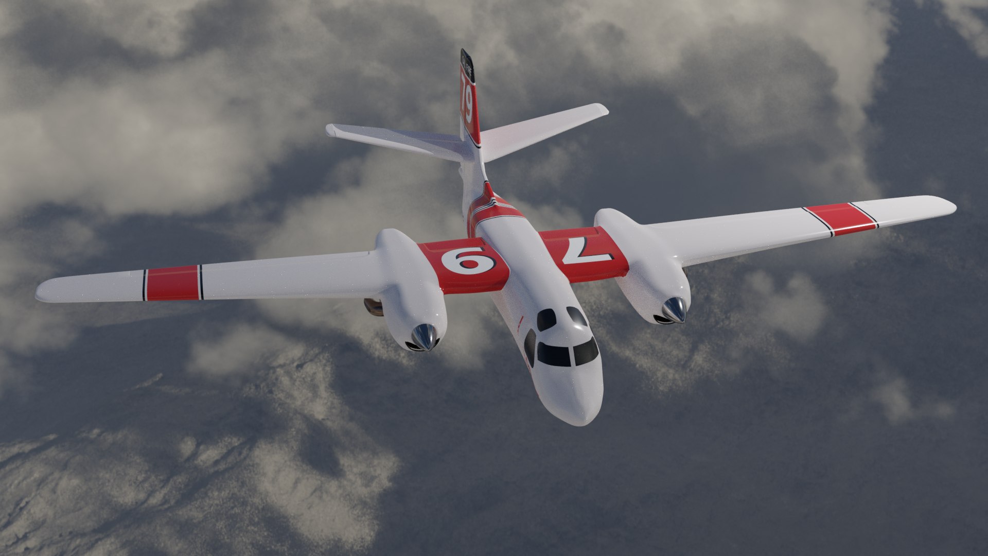 S-2T Cal Fire Bomber 3D Model - TurboSquid 1780948