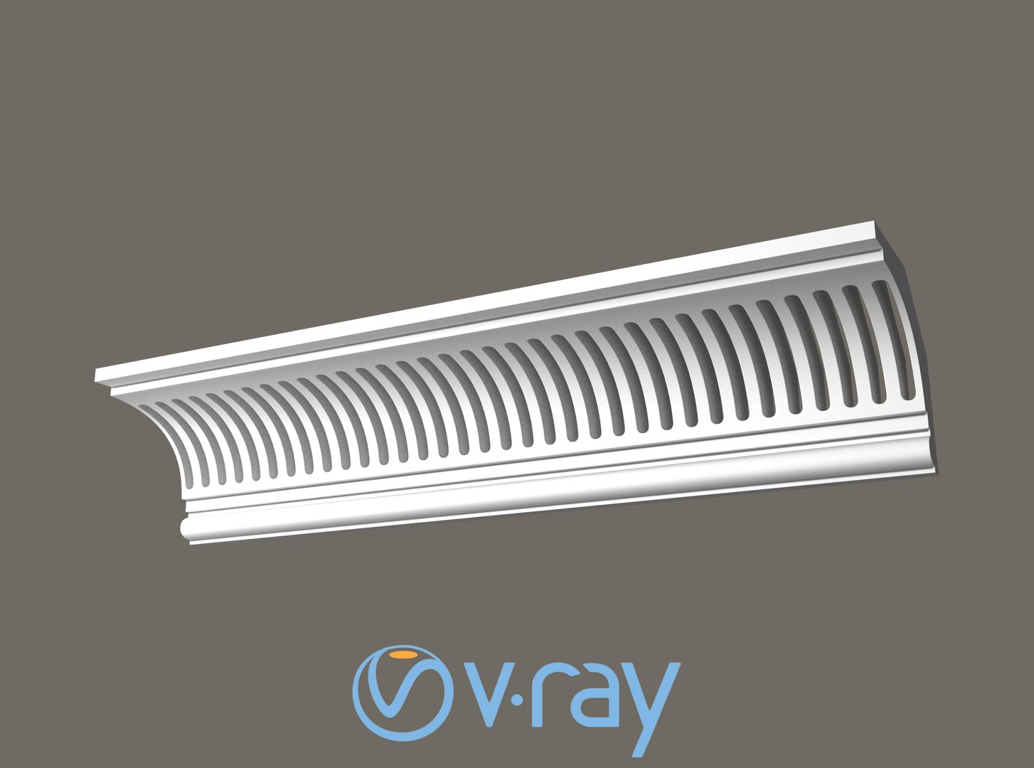 Eaves Cornice 3D Model - TurboSquid 1258223