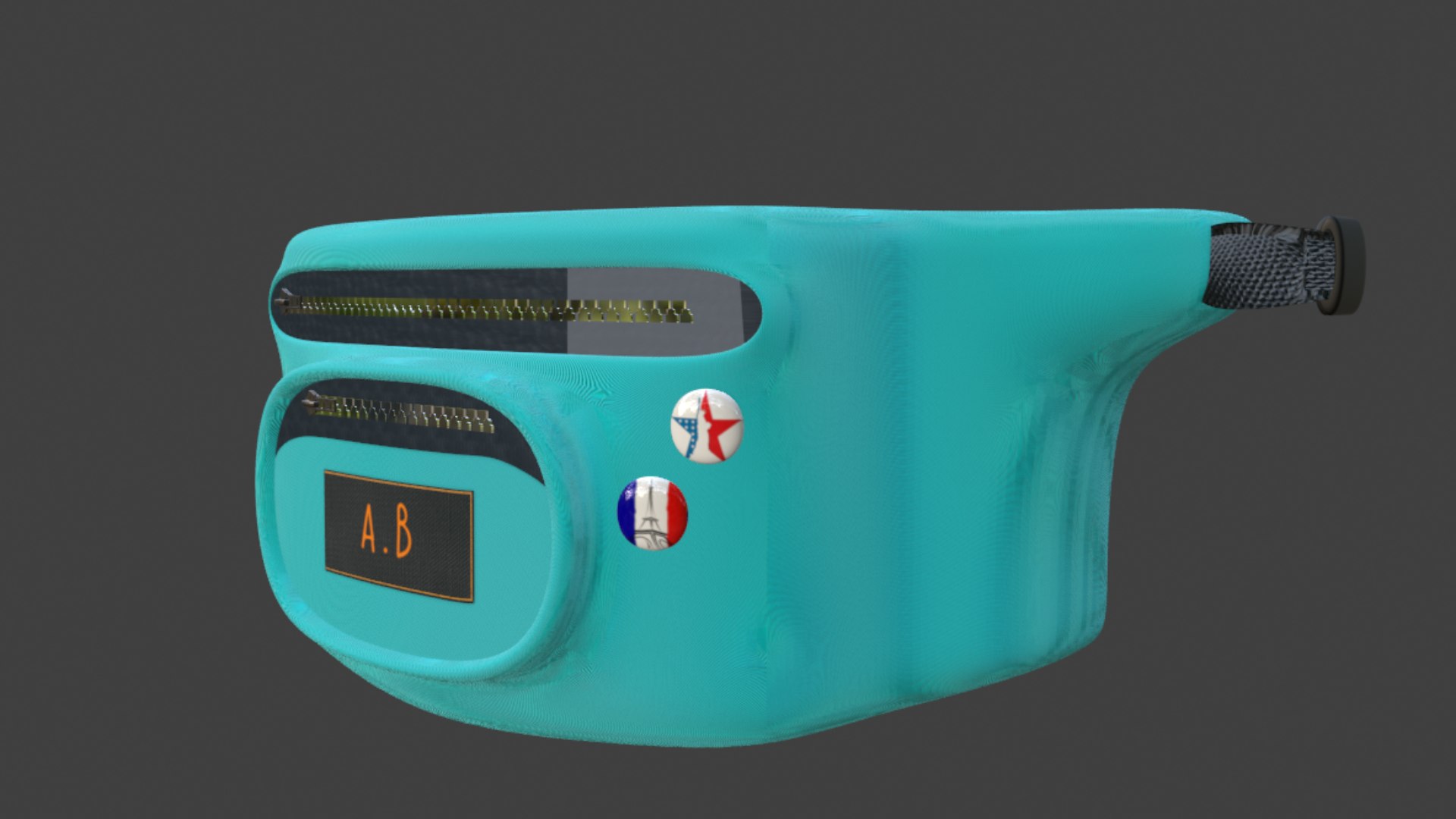 3D Fanny Pack - TurboSquid 2251904