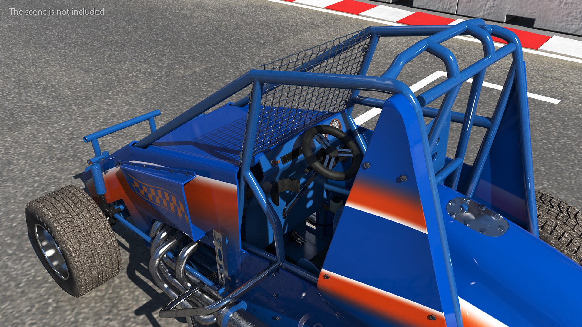 Sprint Car 3D Model - TurboSquid 2209156