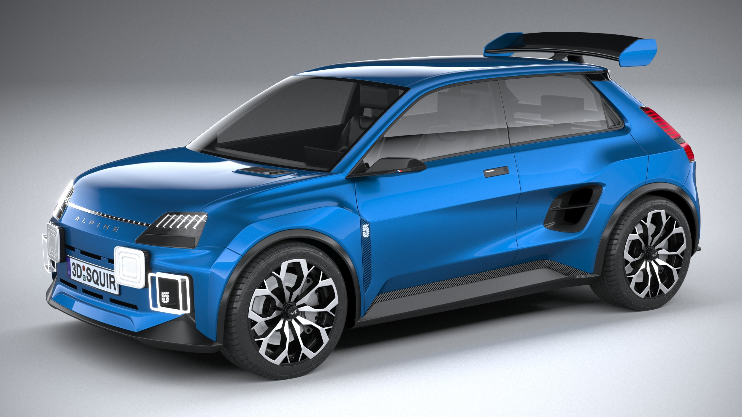 modelo 3d Renault Alpine R5 2025 - TurboSquid 2046493