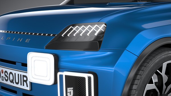 modelo 3d Renault Alpine R5 2025 - TurboSquid 2046493