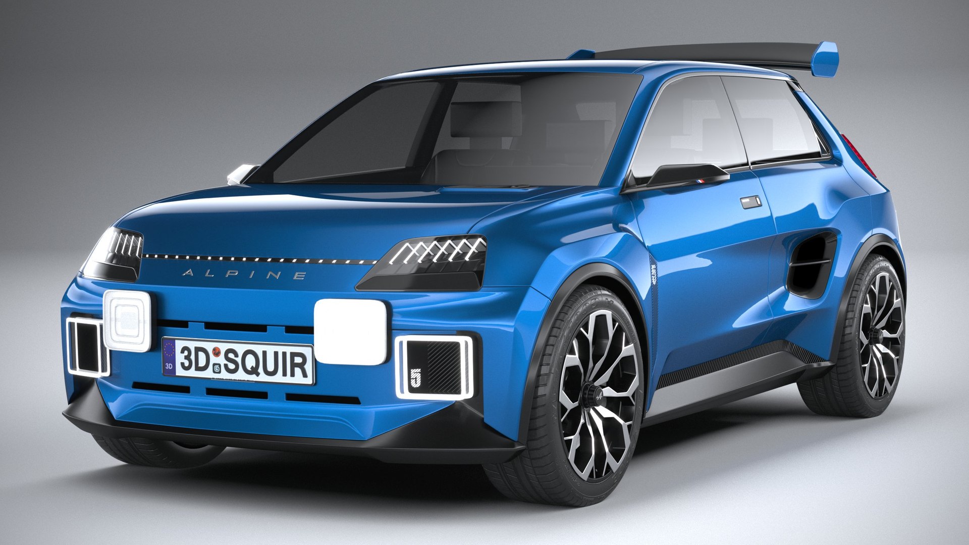 Renault Alpine R5 2025 3D - TurboSquid 2046493