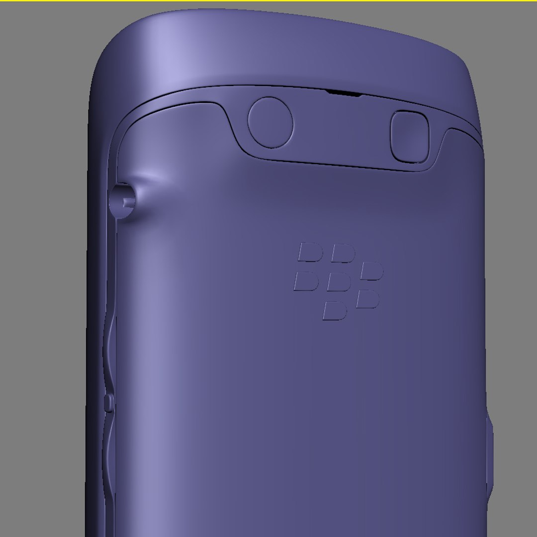 copy blackberry torch 9860 3d max