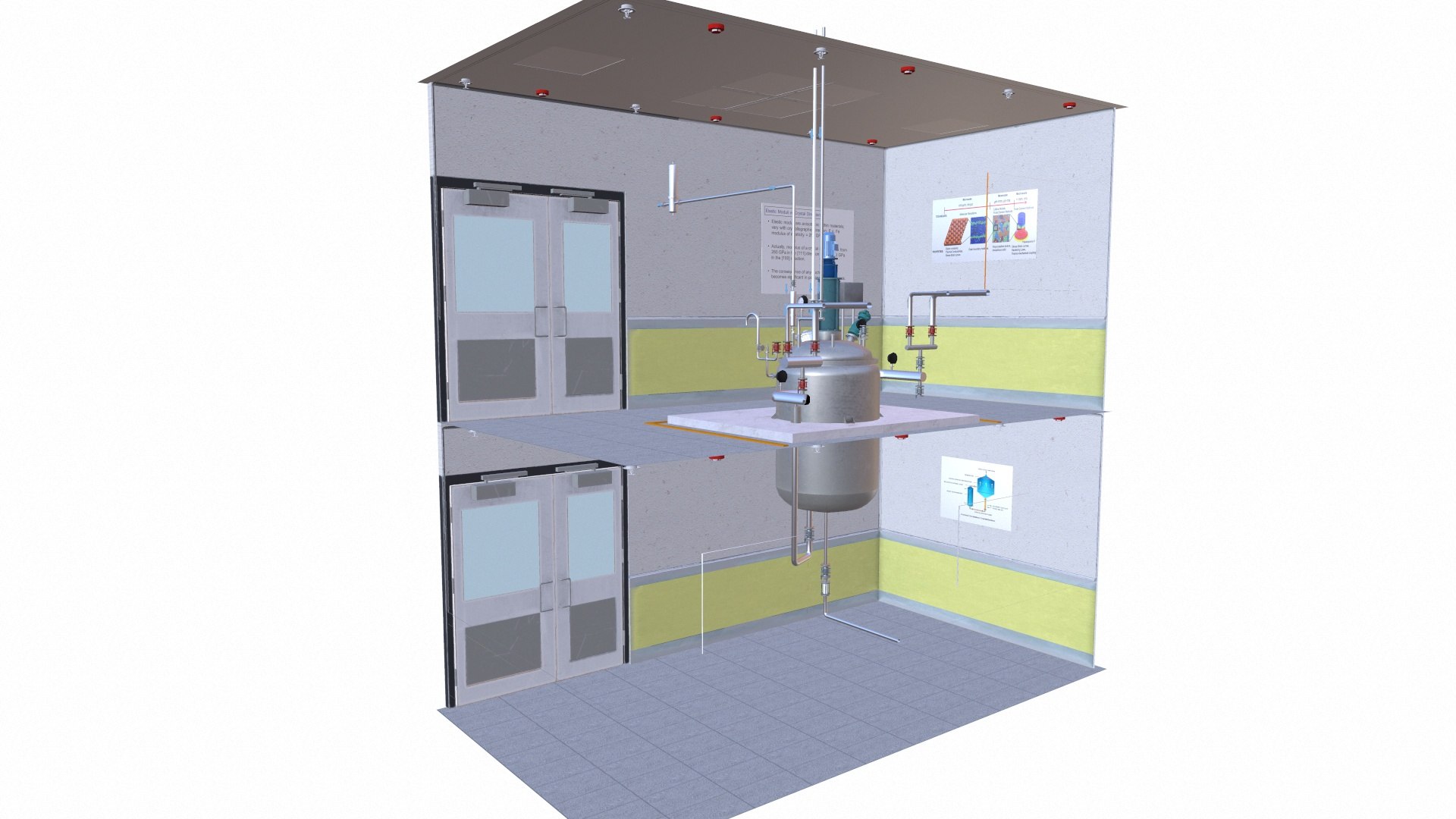 3D Crystallizer Room - TurboSquid 2392381