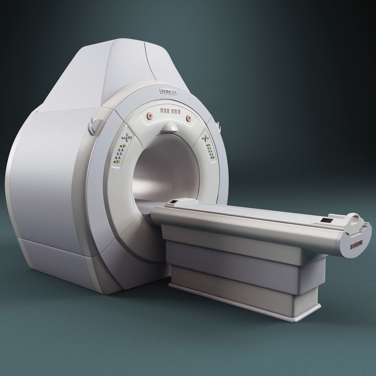 ct scanner scimedix mrt 3d model