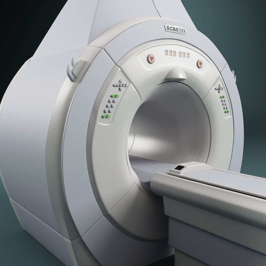 ct scanner scimedix mrt 3d model